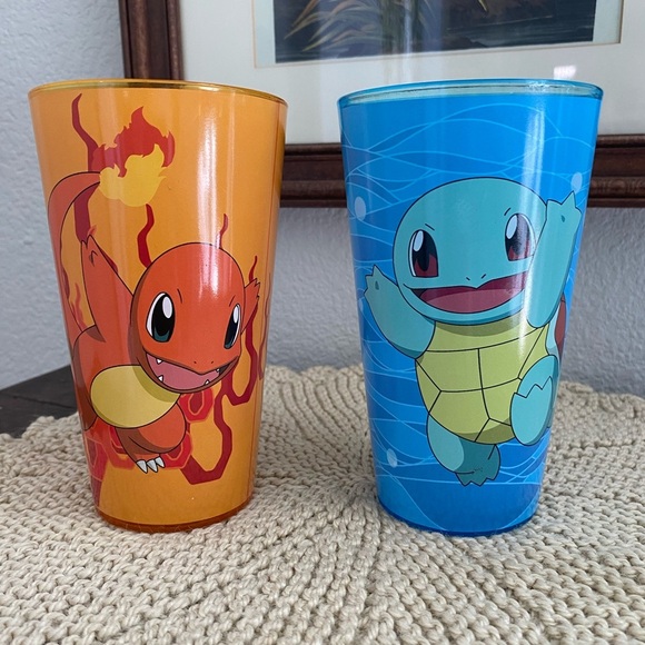 Pokemon | Dining | Pokmon Glass Tumbler Set Collectible Pokmon Cups ...